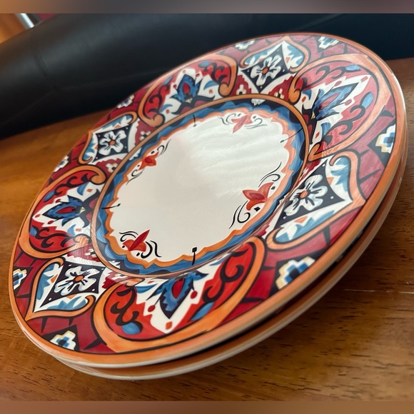 Pier 1 | Dining | Pier Imports Karina Tile Handcrafted Earthenware 11 ...